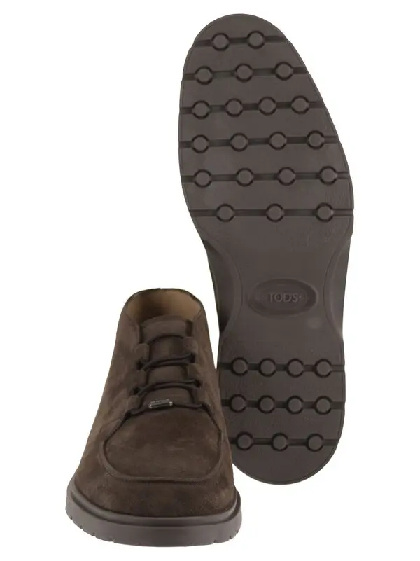 TOD'S Suede Ankle Boots