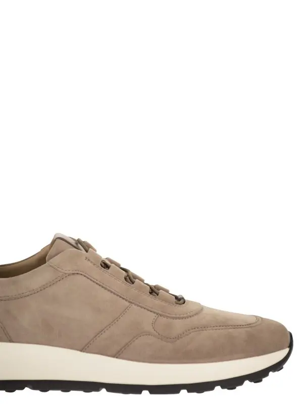 TOD'S Goatskin Suede Sneakers