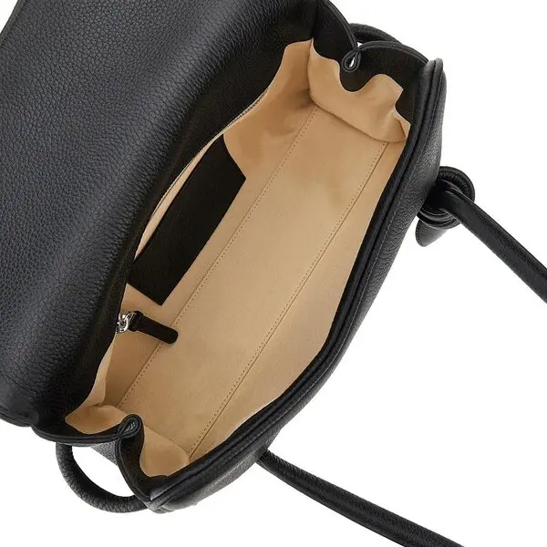 Jacquemus Grained Leather 'turismo Long' Bag - Black