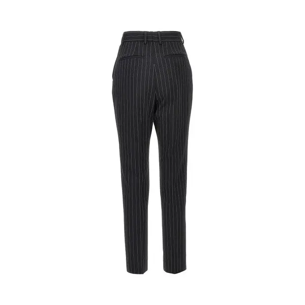 Dolce & Gabbana Pinstriped Stretch Wool Pants