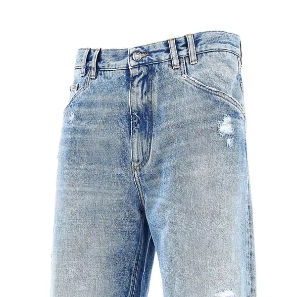Dolce & Gabbana Distressed Denim Over Pants