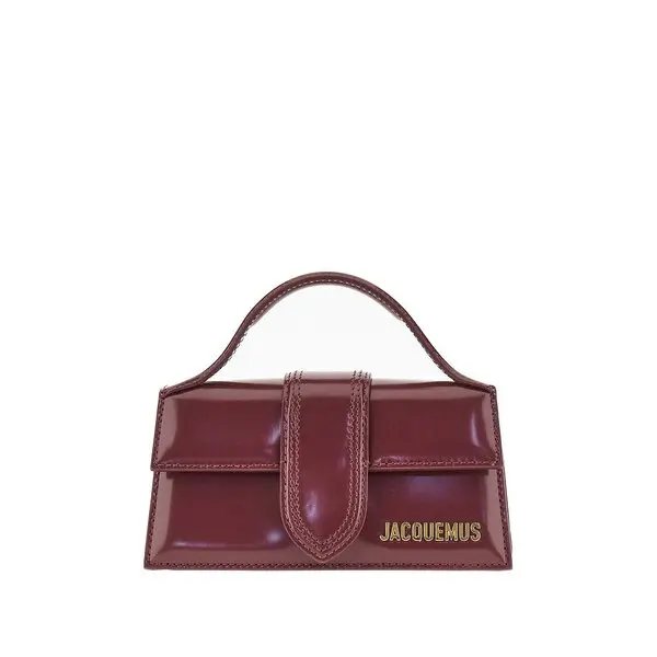 Jacquemus Le Bambino' Spazzolato Leather Mini Bag - Red