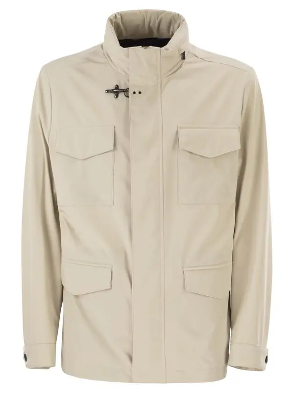 FAY Saharan Jacket In Stretch Nylon