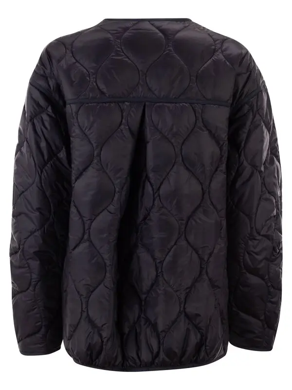 FAY Technical Fabric Jacket With Onion Quilting