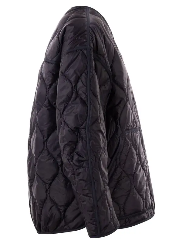 FAY Technical Fabric Jacket With Onion Quilting