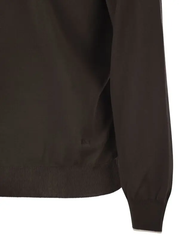 FAY Cotton Crew Neck Jumper