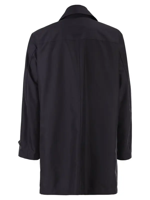FAY Morning Coat In Water-repellent Technical Poplin