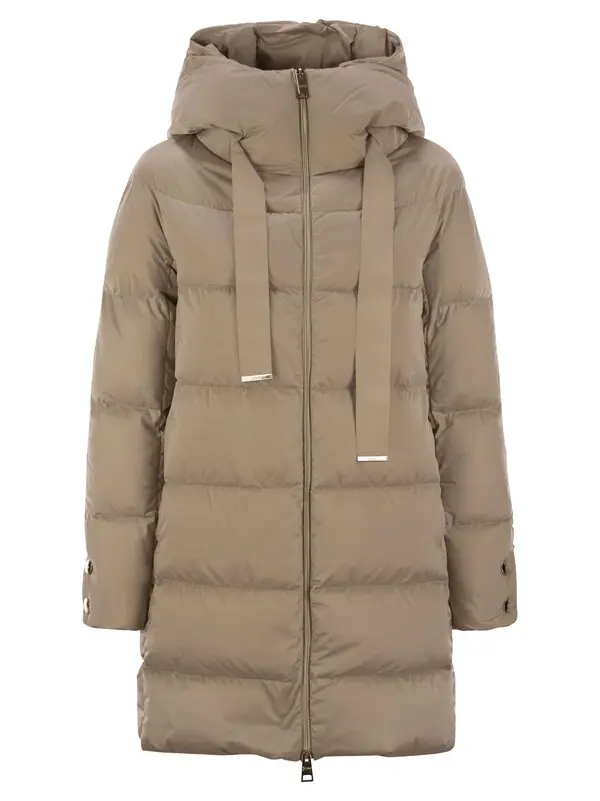 Herno A-shape Down Jacket With Hood