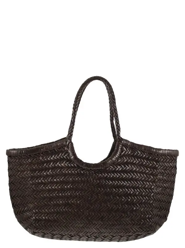 Dragon Diffusion Nantucket Leather Basket Bag