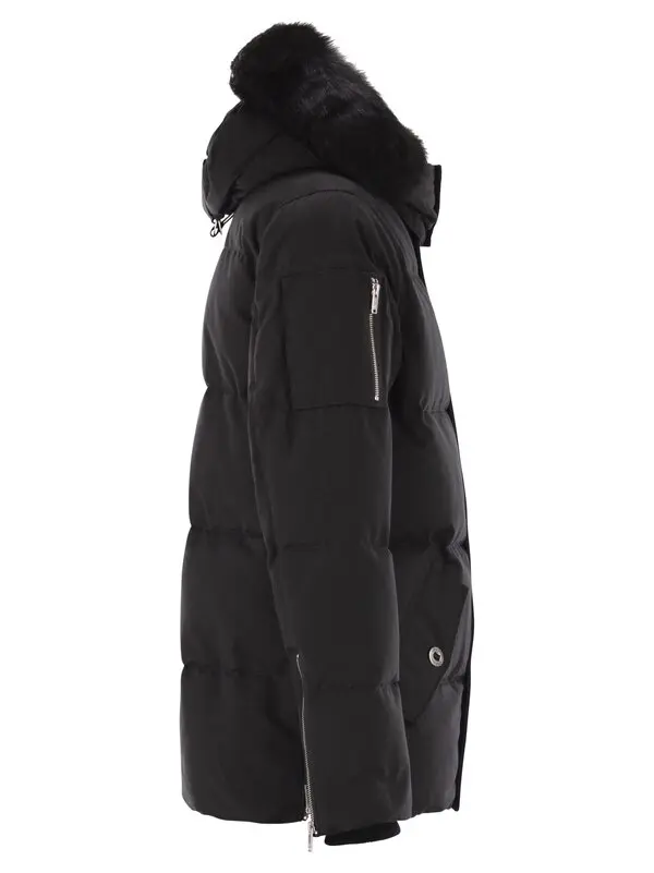Moose Knuckles Original 3q Hooded Down Jacket