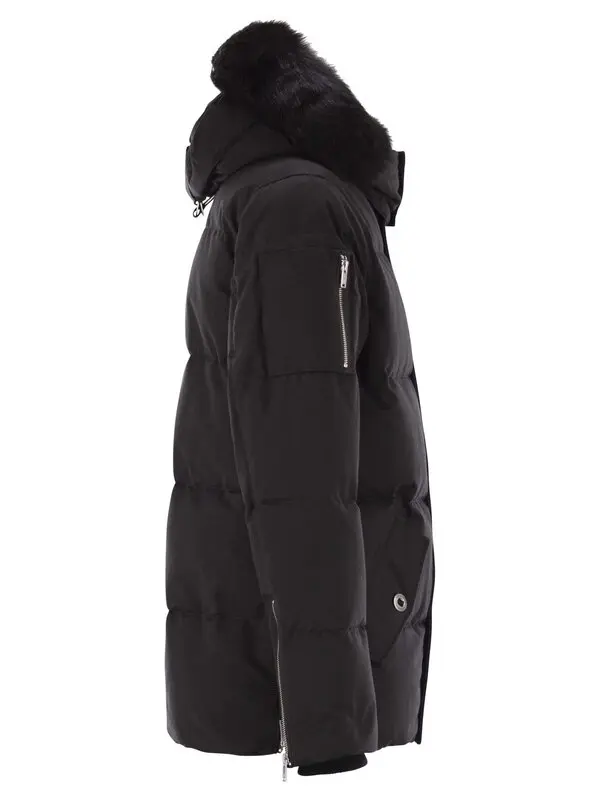 Moose Knuckles Original 3q Hooded Down Jacket