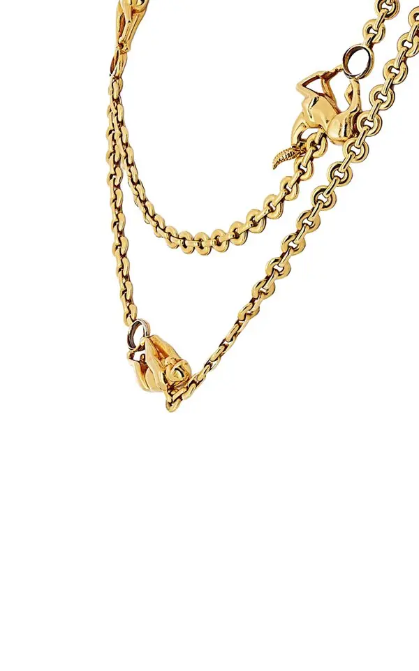 THE BACK VAULT Cartier 18k Yellow 5 Animal Necklace