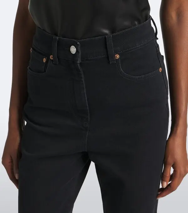 Balmain High-rise Slim Jeans