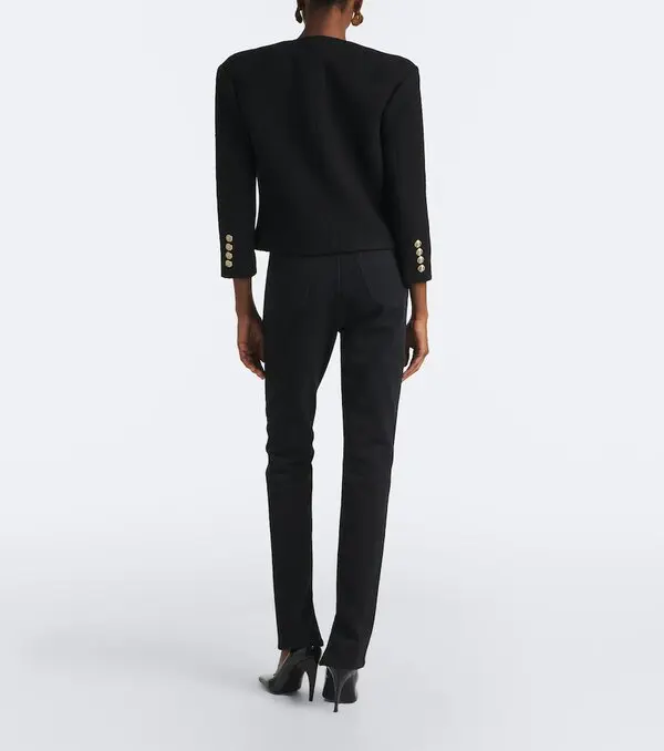 Balmain High-rise Slim Jeans