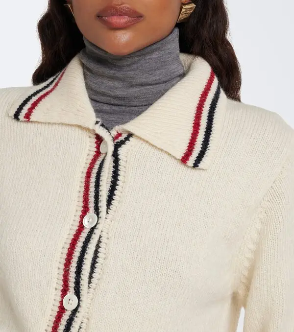 Thom Browne Wool And Mohair Cardigan