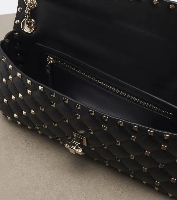 Valentino Garavani Rockstud Spike Medium Leather Shoulder Bag