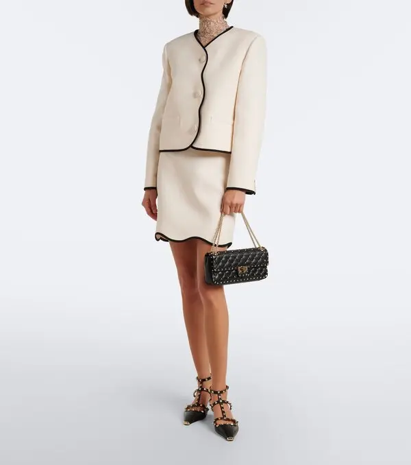 Valentino Garavani Rockstud Spike Medium Leather Shoulder Bag