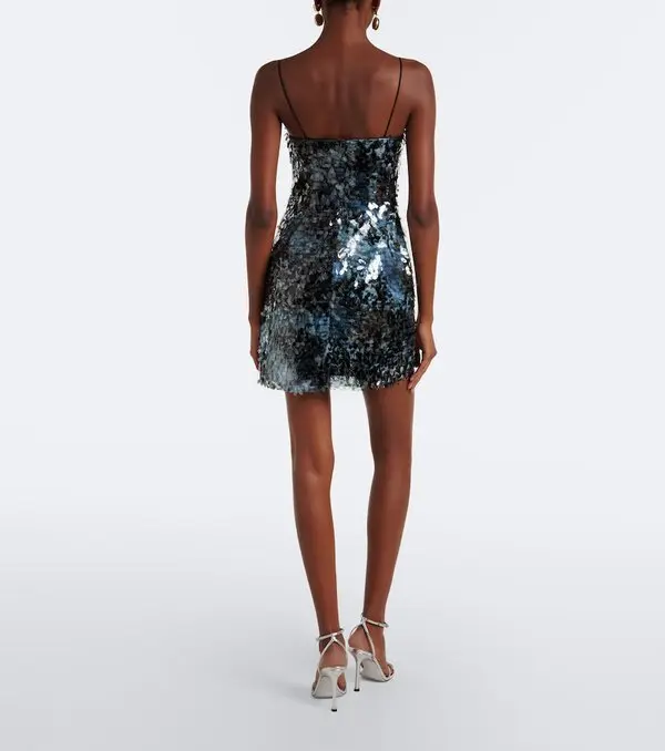 Staud Sur Sequined Minidress