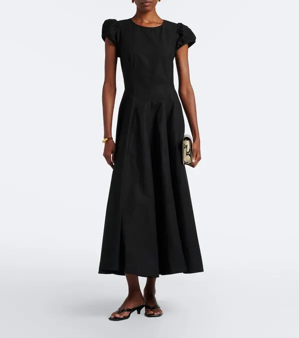DÔEN Rivelle Cotton Poplin Midi Dress