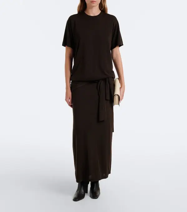 TOTEME Knitted Midi Skirt