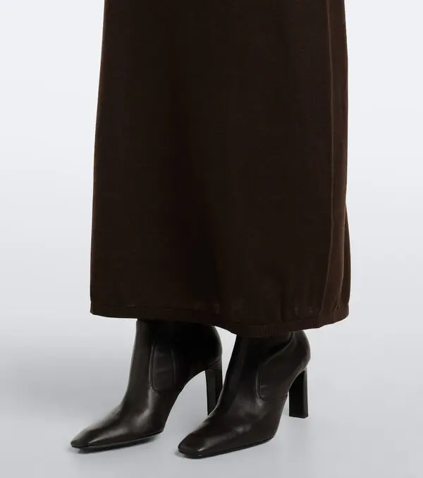 TOTEME Knitted Midi Skirt