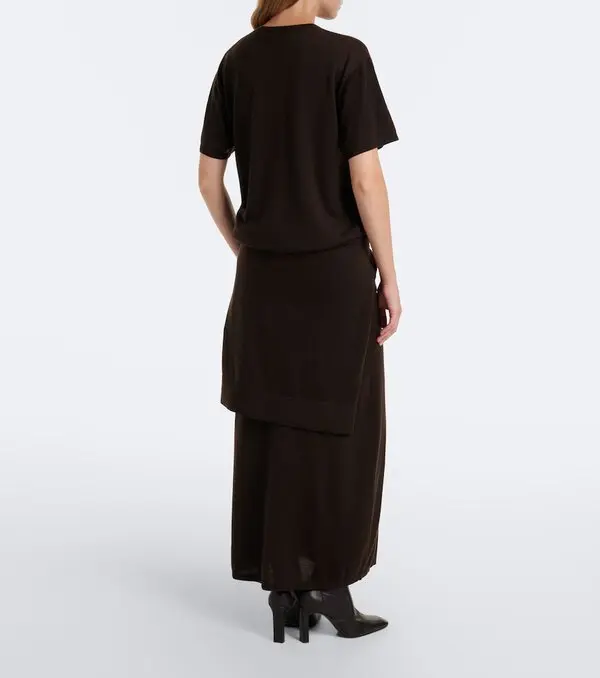 TOTEME Knitted Midi Skirt
