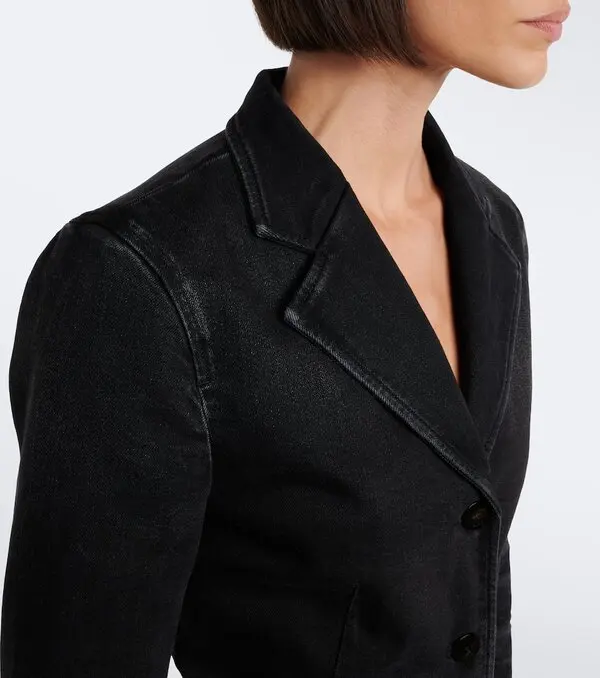 Gucci Single-breasted Denim Blazer