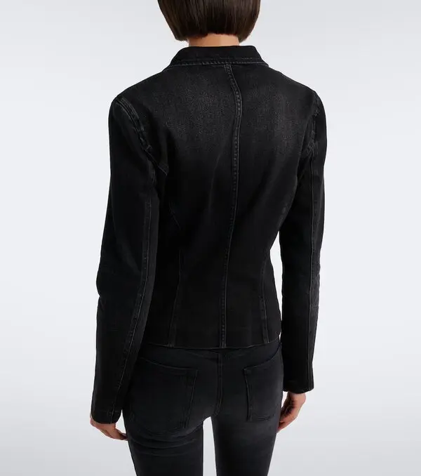 Gucci Single-breasted Denim Blazer