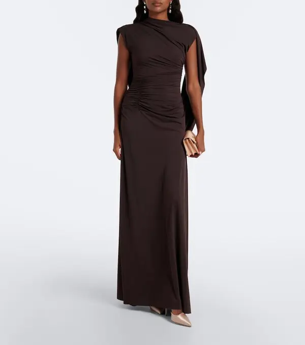 Rene Caovilla Onda Embellished Satin Pumps