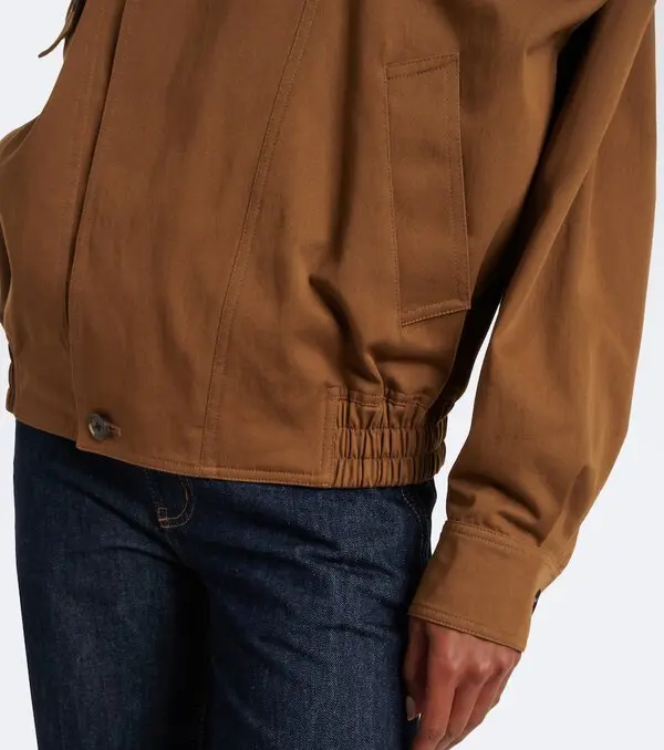 Saint Laurent Cotton Serge Jacket