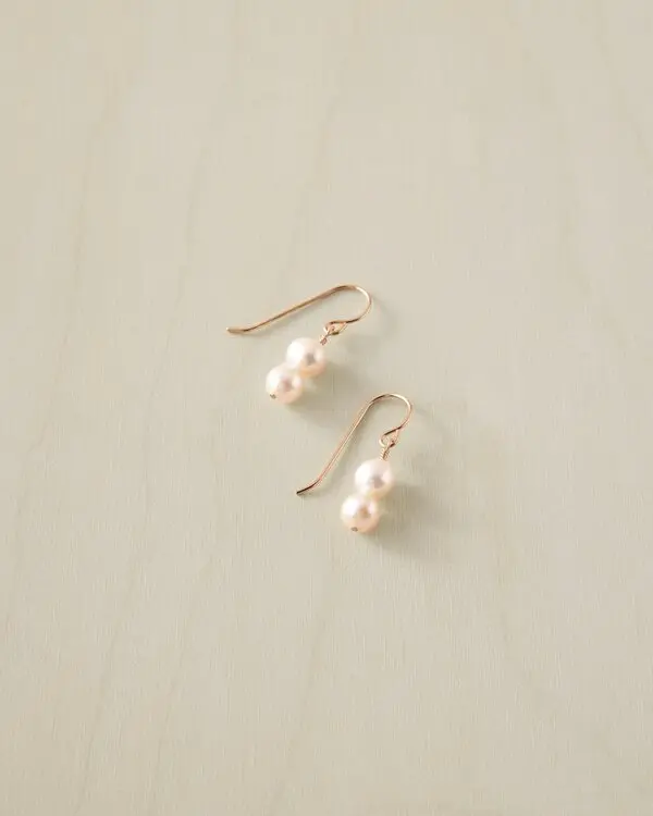 SHEENA MARSHALL Drop Earrings - Pearl