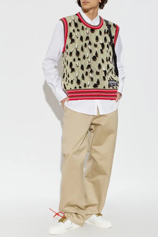 PDF Patterned Vest - Multicolour