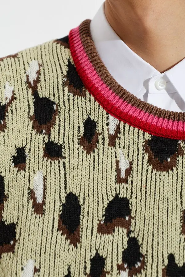 PDF Patterned Vest - Multicolour