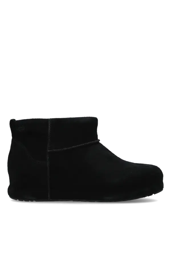 UGG Suede Snow Boots ‘classic Mini Enwrap - Black
