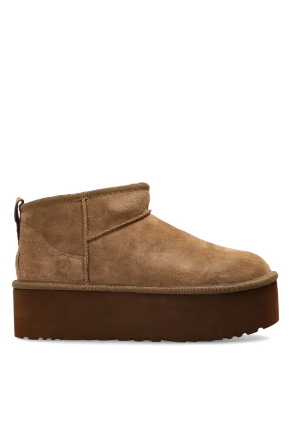 UGG Snow Boots On A Platform ‘classic Ultra Mini Platform - Brown