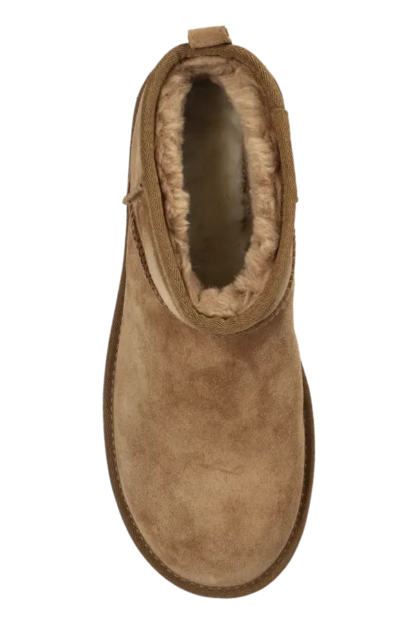 UGG Snow Boots On A Platform ‘classic Ultra Mini Platform