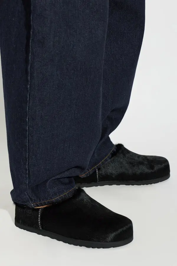 UGG Otzo Calf Hair Clog’ Leather Shoes