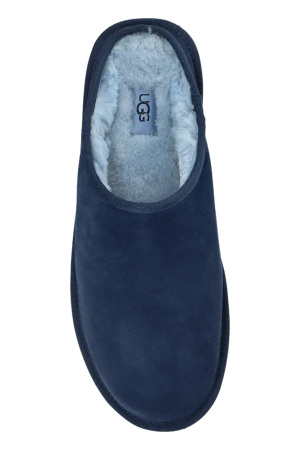 UGG Suede 'classic Slip-on' Shoes - Navy Blue