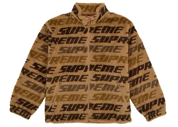 Supreme Repeat Jacquard Fleece Jacket
