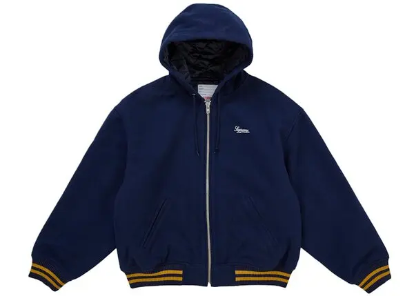 Supreme Larry Clark Hooded Varsity Jacket