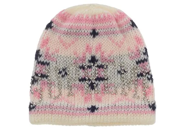 Supreme Studded Fair Isle Beanie
