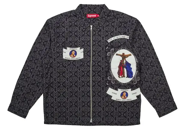 Supreme Devotion Flannel Zip Up Shirt