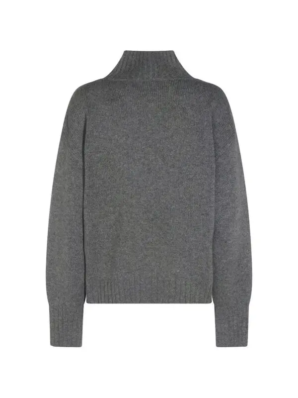 Malo High-neck Sweater - Grey