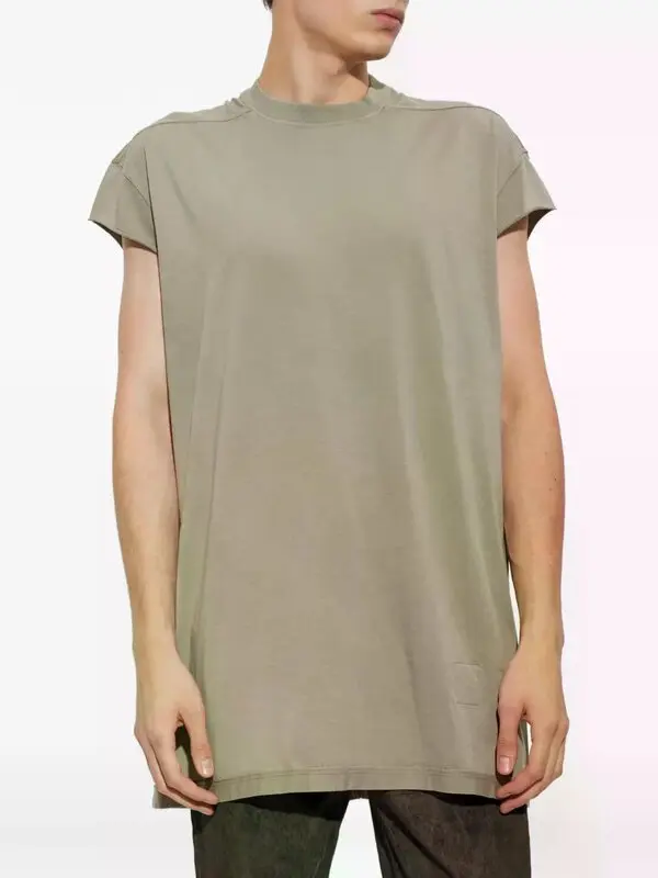 Rick Owens Raw-cut Decorative-stripe T-shirt