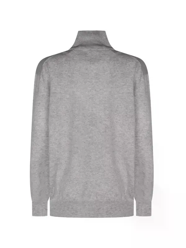 Malo High-neck Sweater - Grey