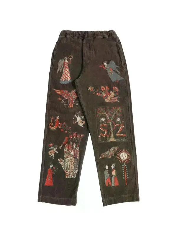 SAMUEL ZELIG Folk Corduroy Trousers