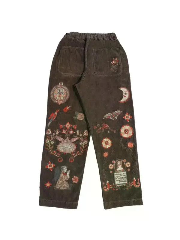 SAMUEL ZELIG Folk Corduroy Trousers