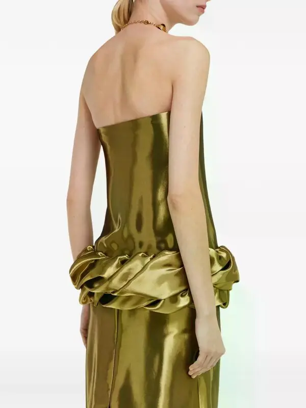 FERRAGAMO Liquid Lamé Dress