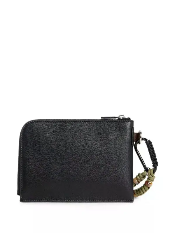 Dsquared2 Upside-down Leather Neck Pouch