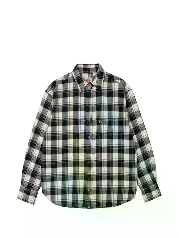 LEVI'S Nash Check-pattern Shirt - Black